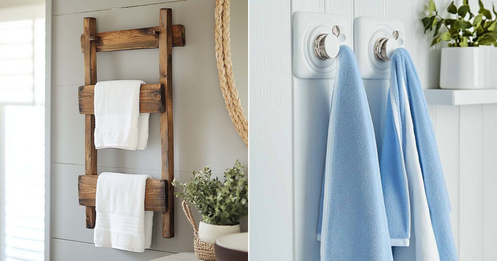 20 Best Bathroom Towel Rack Ideas to Organize Your Space