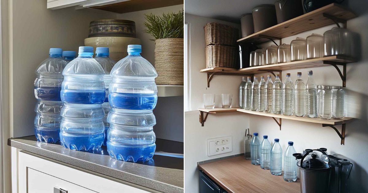 20 Smart Bottled Water Storage Ideas for Every Room