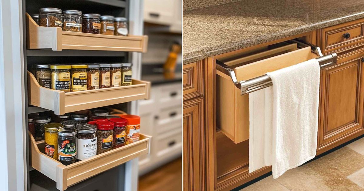 25 Clever Kitchen Cabinet Storage Ideas to Maximize Space