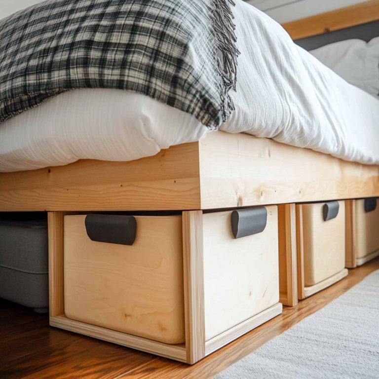 20 Brilliant Under Bed Storage Ideas to Help You Stay Organized