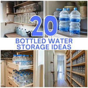 20 Smart Bottled Water Storage Ideas for Every Room