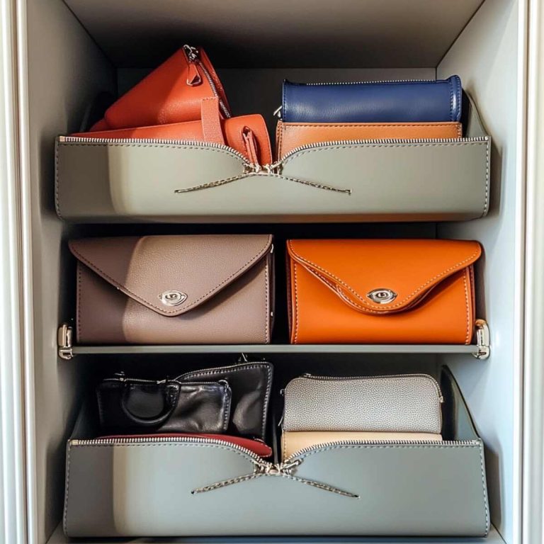 20 Easy Purse Storage Ideas to Keep Your Bags Organized!
