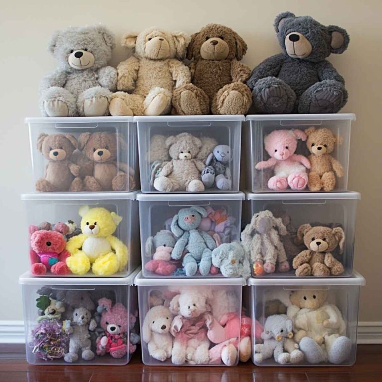 21 Simple Stuffed Animal Storage Ideas That Kids Will Love