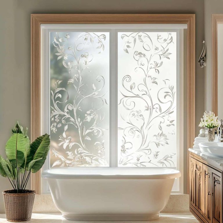 25 Bathroom Window Privacy Ideas That Are Stylish & Practical