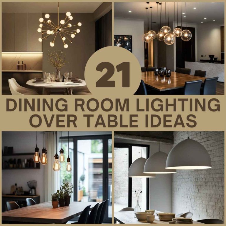 21 Dining Room Lighting Over Table Ideas for Perfect Ambiance