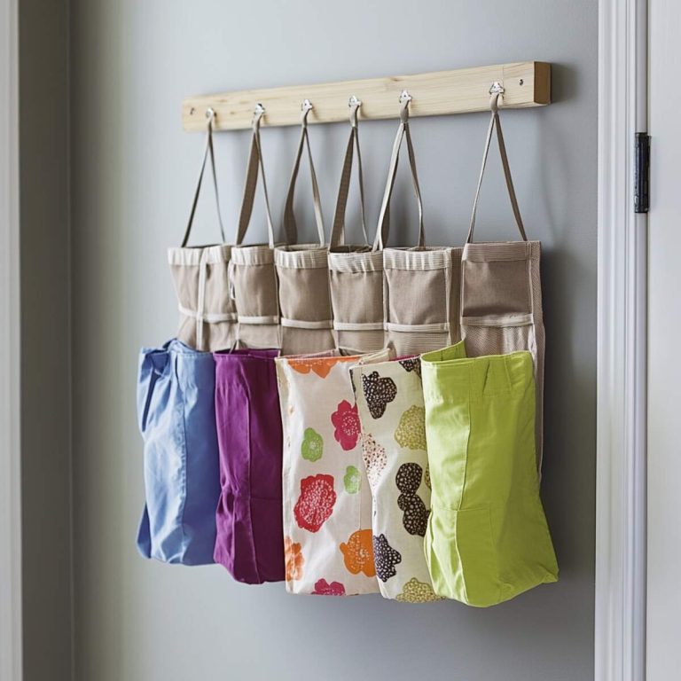 25 Reusable Bag Storage Ideas to Declutter Your Home