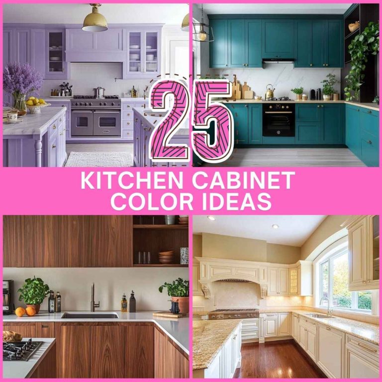25 Kitchen Cabinet Color Ideas to Transform Your Space!