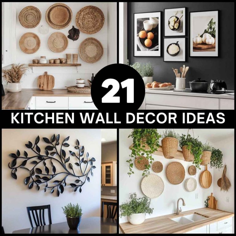 21 Budget-Friendly Kitchen Wall Decor Ideas You’ll Love