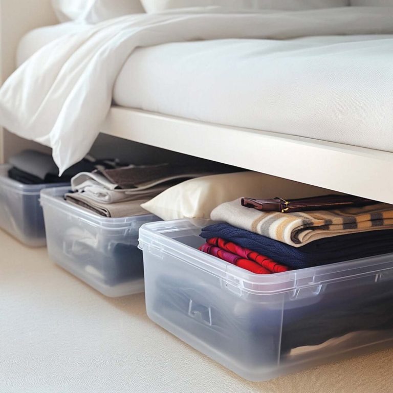 20 Brilliant Under Bed Storage Ideas to Help You Stay Organized