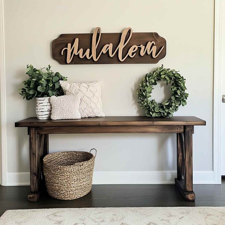 21 Easy Entryway Table Decor Ideas for a Welcoming Home