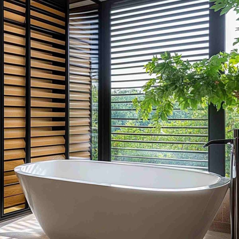 25 Bathroom Window Privacy Ideas That Are Stylish & Practical