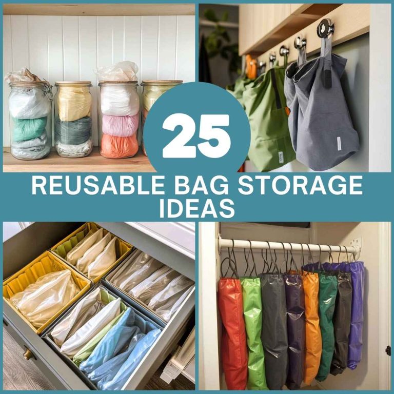 25 Reusable Bag Storage Ideas to Declutter Your Home