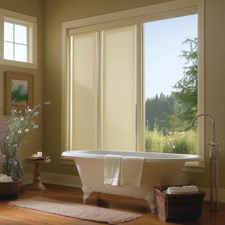 25 Bathroom Window Privacy Ideas That Are Stylish & Practical