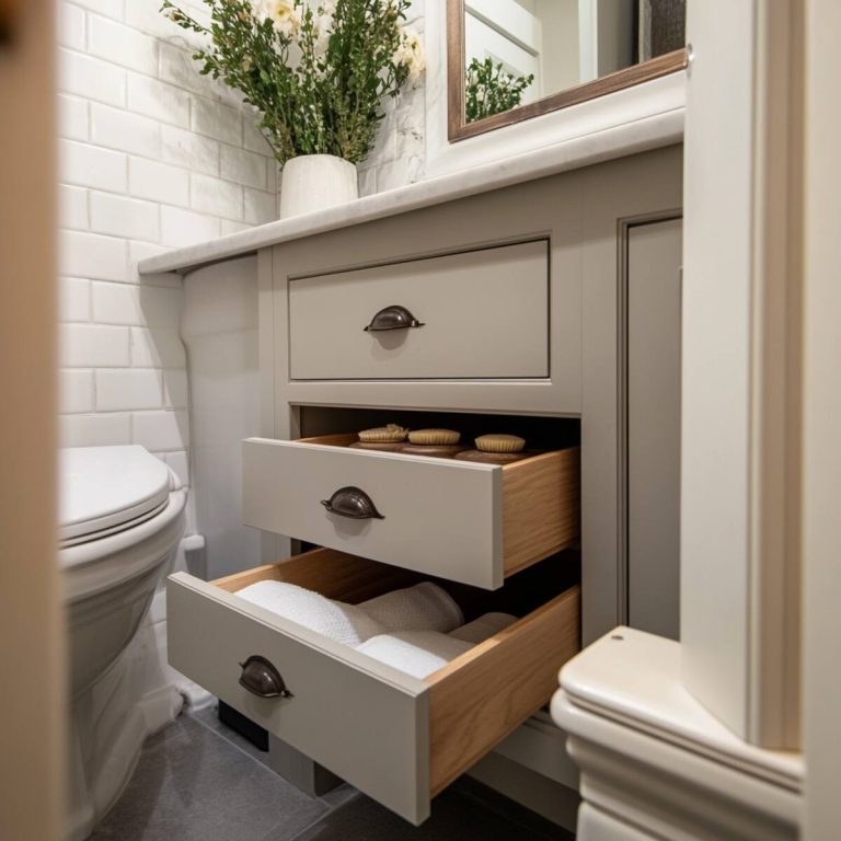 20 Over the Toilet Storage Ideas to Help You Organize Like a Pro!