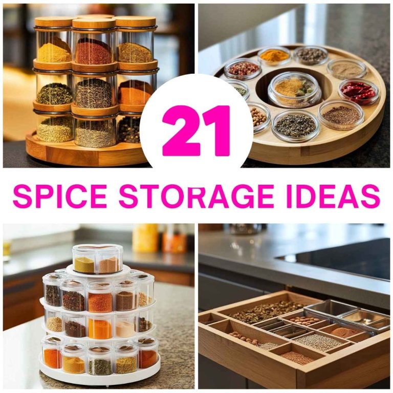21 Genius Spice Storage Ideas for an Organized Kitchen