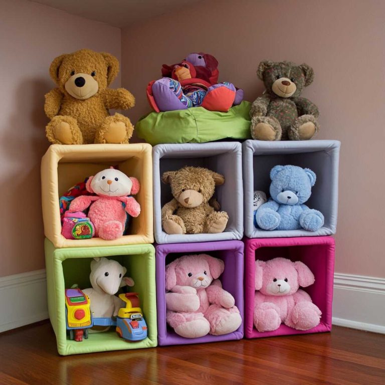 21 Simple Stuffed Animal Storage Ideas That Kids Will Love