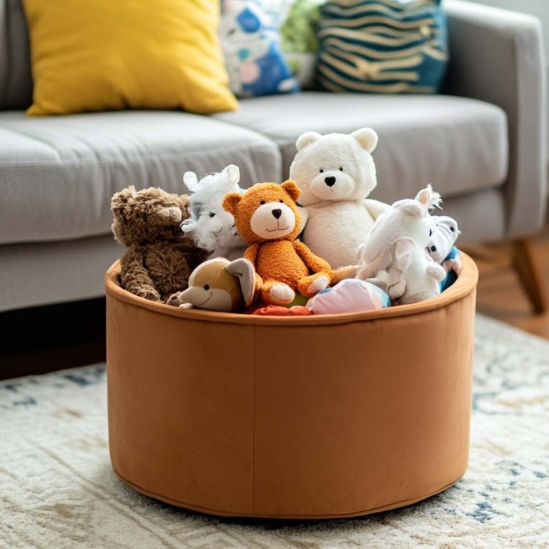 21 Simple Stuffed Animal Storage Ideas That Kids Will Love