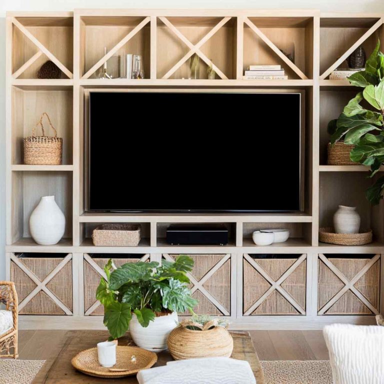 25 Living Room TV Wall Ideas You’ll Love! - Happy Home Hour