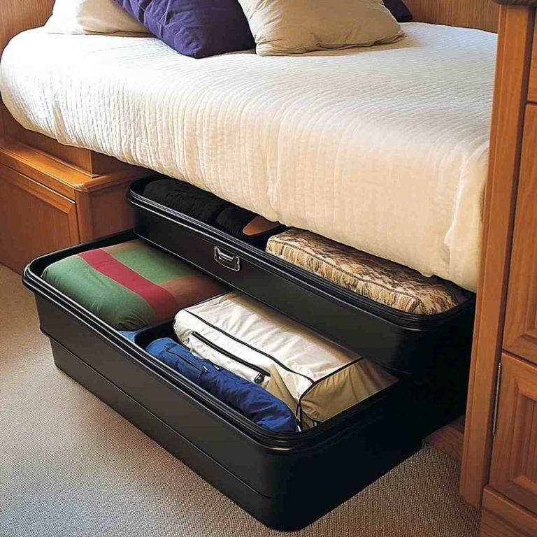 20 Brilliant Under Bed Storage Ideas to Help You Stay Organized