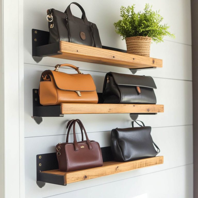 20 Easy Purse Storage Ideas to Keep Your Bags Organized!