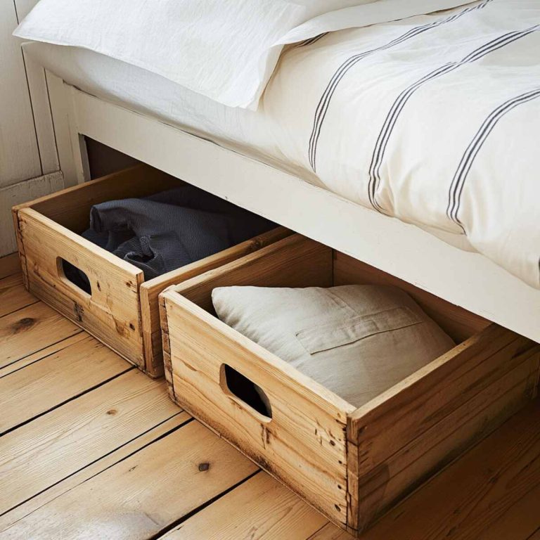 20 Brilliant Under Bed Storage Ideas to Help You Stay Organized