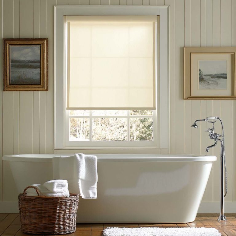 25 Bathroom Window Privacy Ideas That Are Stylish & Practical