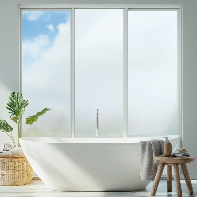 25 Bathroom Window Privacy Ideas That Are Stylish & Practical