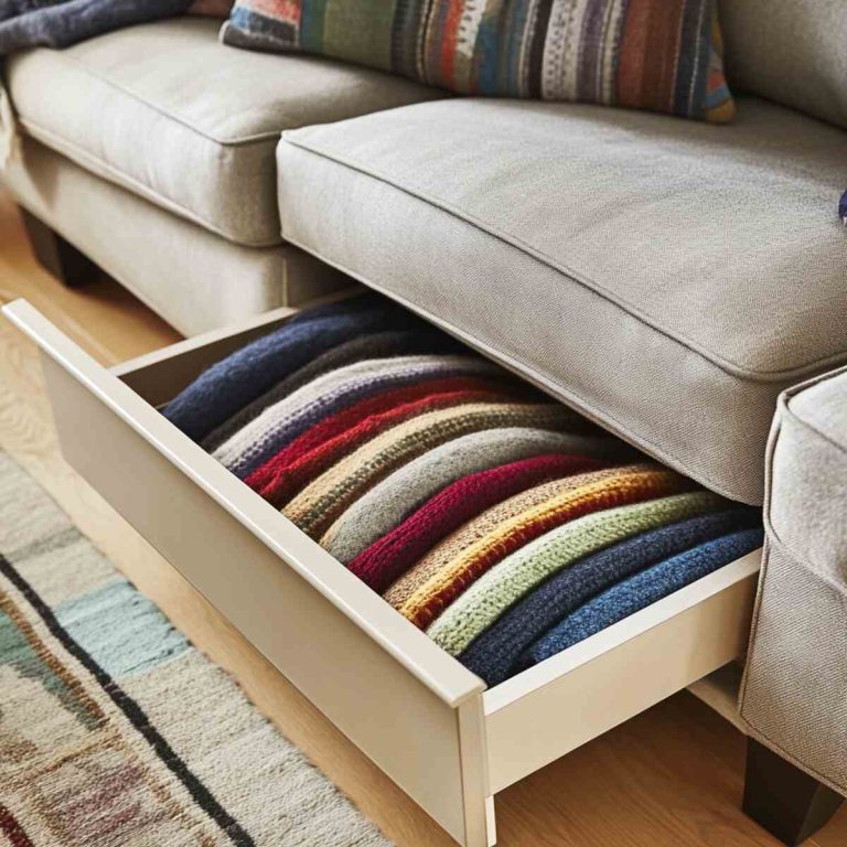 21 Genius Living Room Blanket Storage Ideas to Keep Your Space Cozy and ...