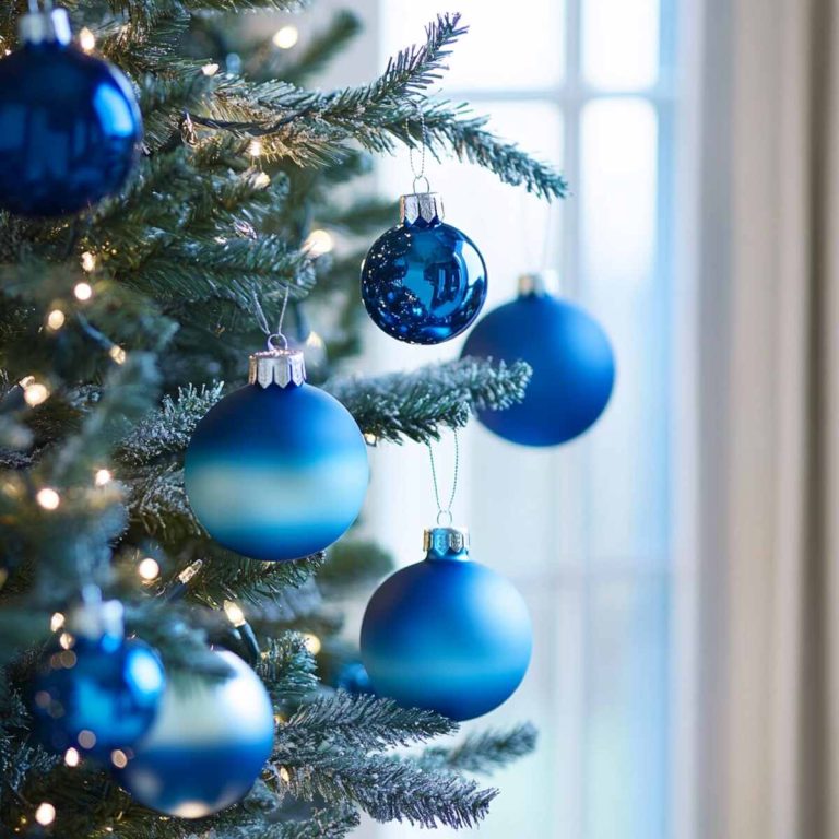 25 Stunning Blue Christmas Tree Decoration Ideas That Will Wow Your Guests