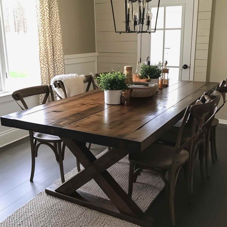 20 Must-Try Farmhouse Dining Room Table Ideas