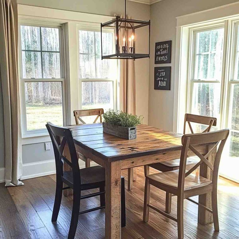 20 Must-Try Farmhouse Dining Room Table Ideas