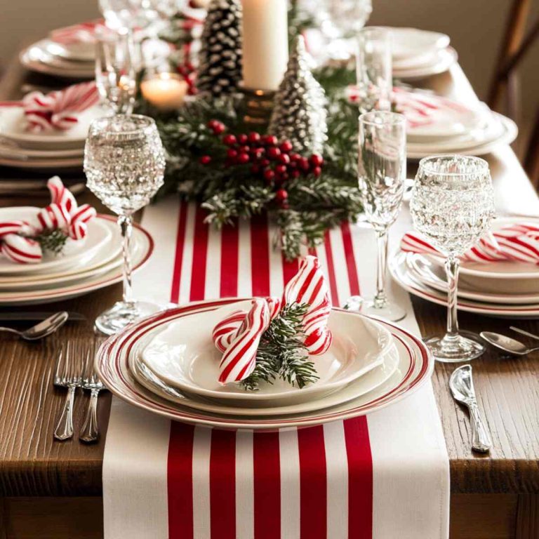21 Christmas Table Runner Ideas for a Festive Holiday Table