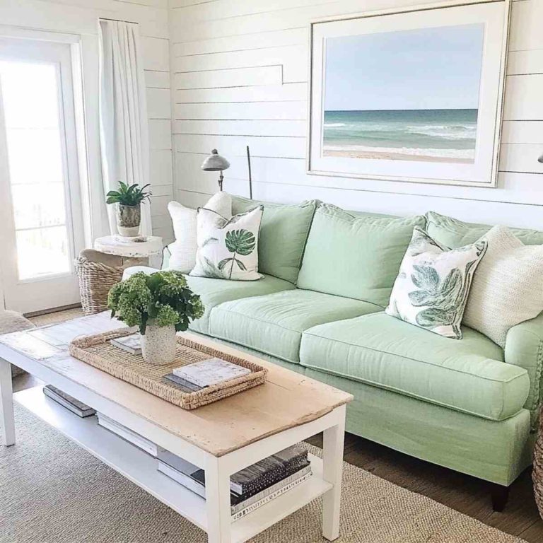 21 Gorgeous Green Couch Living Room Ideas You’ll Love