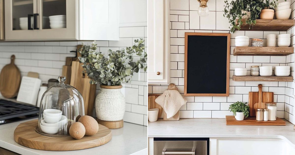 21 Easy Kitchen Counter Corner Decor Ideas to Try Today