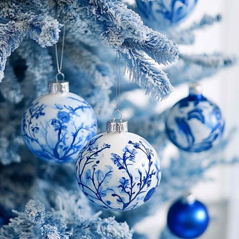 25 Stunning Blue Christmas Tree Decoration Ideas That Will Wow Your Guests