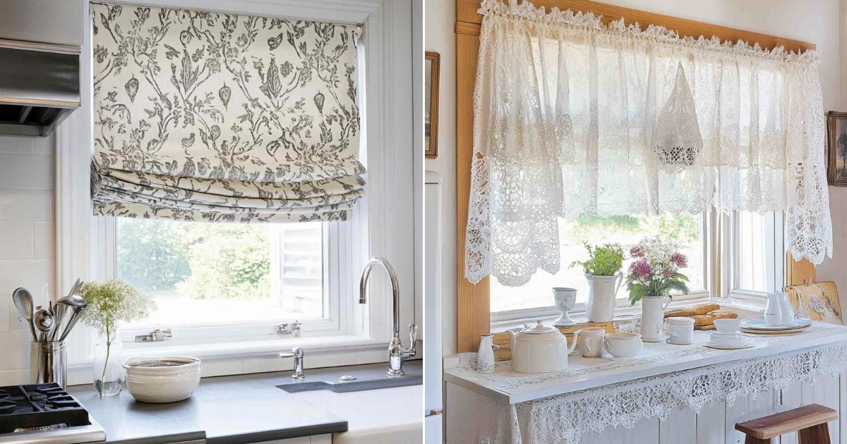 25 Stylish Kitchen Window Curtain Ideas to Upgrade Your Space