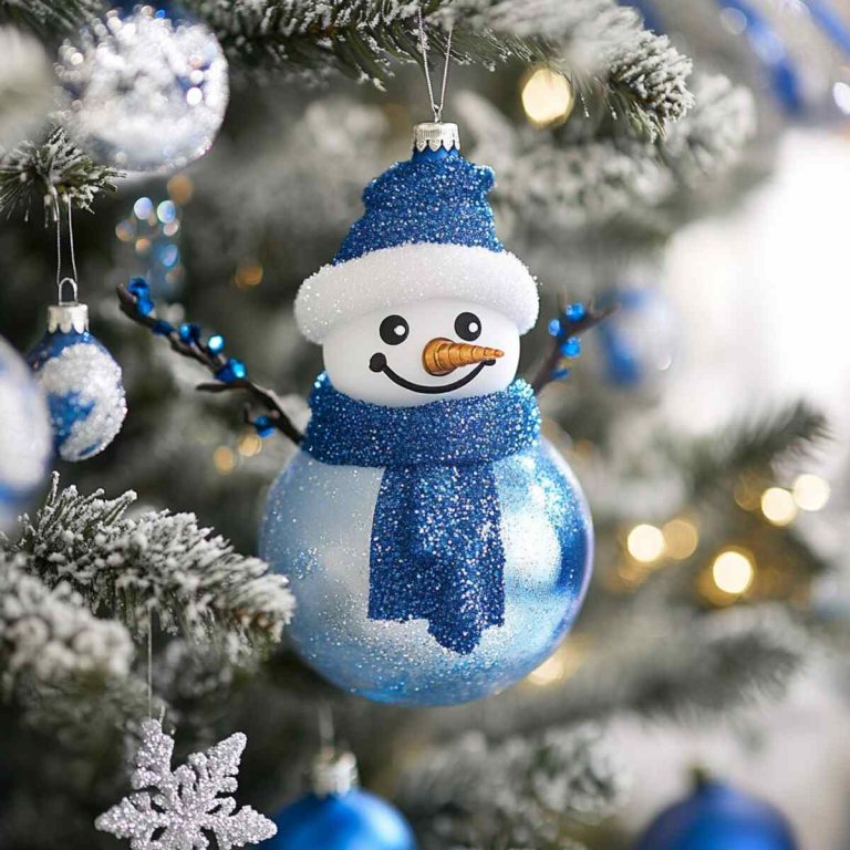 25 Stunning Blue Christmas Tree Decoration Ideas That Will Wow Your Guests