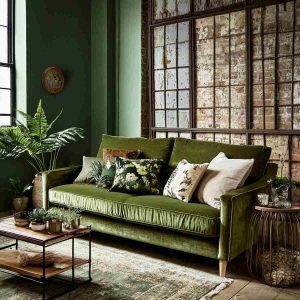 21 Gorgeous Green Couch Living Room Ideas You’ll Love
