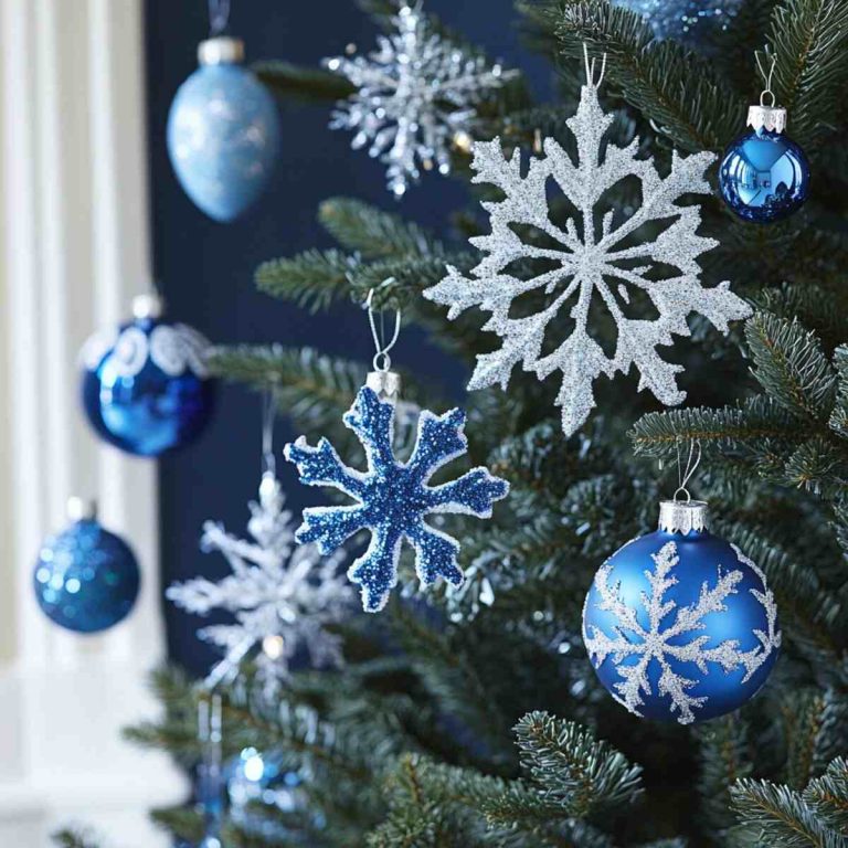 25 Stunning Blue Christmas Tree Decoration Ideas That Will Wow Your Guests