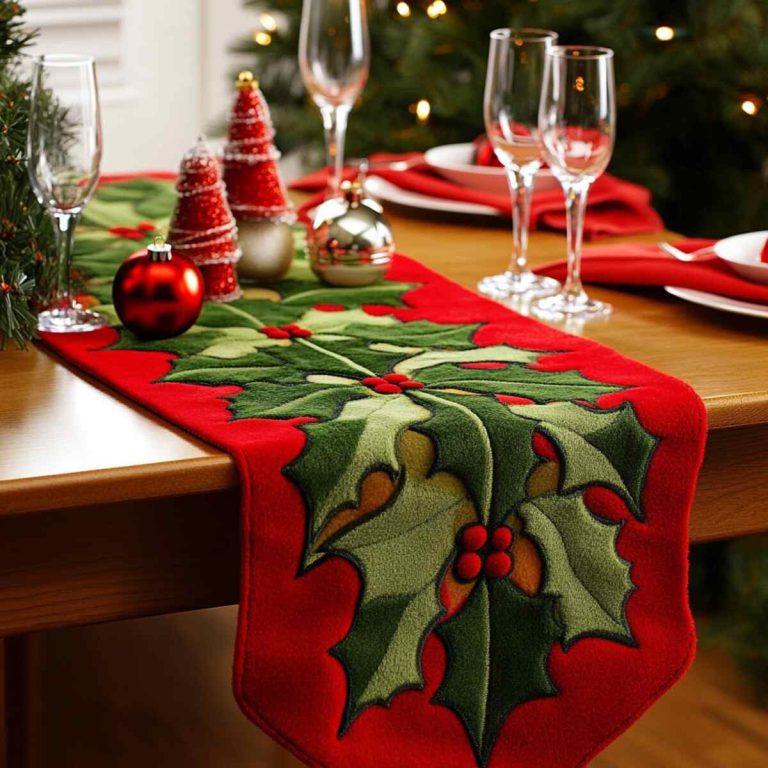 21 Christmas Table Runner Ideas for a Festive Holiday Table
