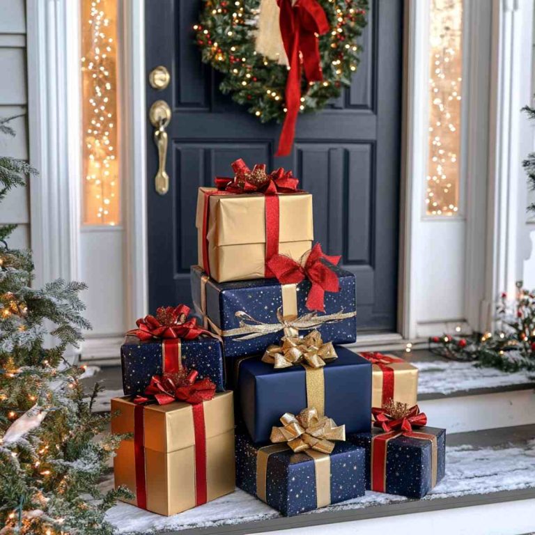 23 Front Porch Christmas Decor Ideas to Transform Your Home