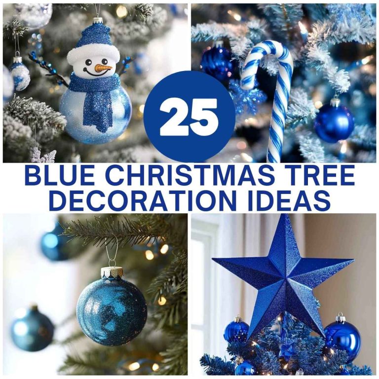 25 Stunning Blue Christmas Tree Decoration Ideas That Will Wow Your Guests