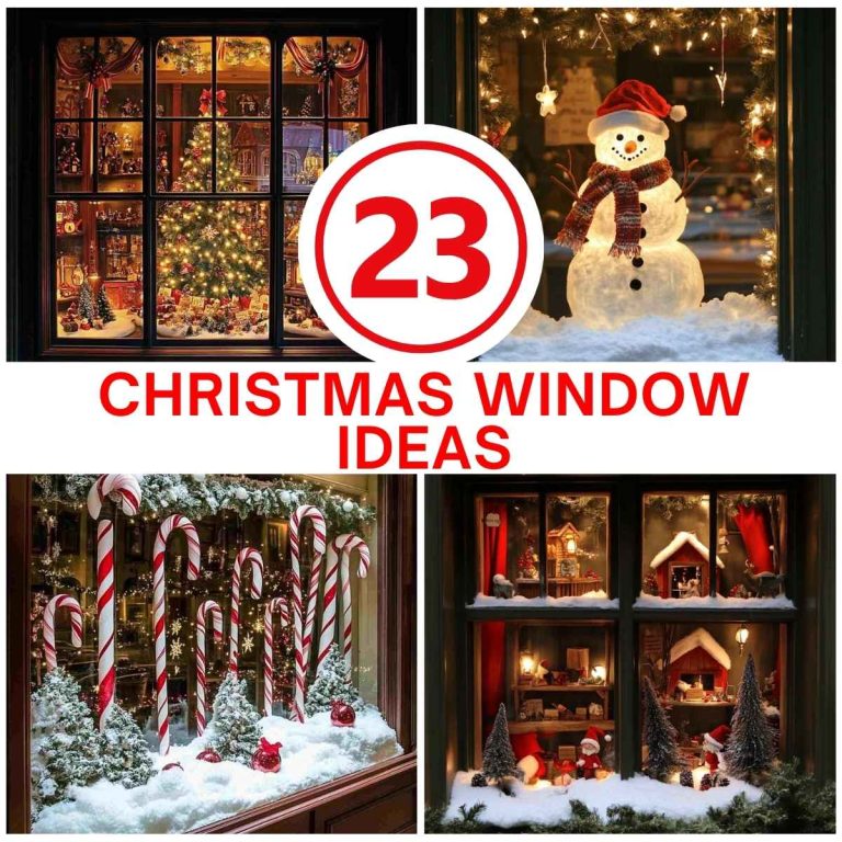 23 Magical Christmas Window Ideas to Light Up Your Holidays