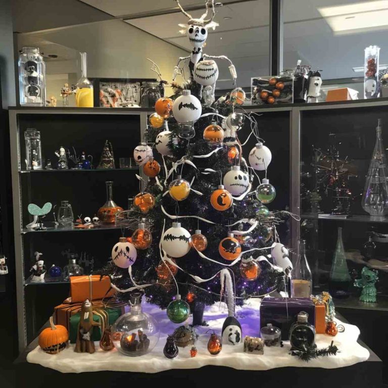 25 Nightmare Before Christmas Tree Ideas for a Spooky Holiday Season