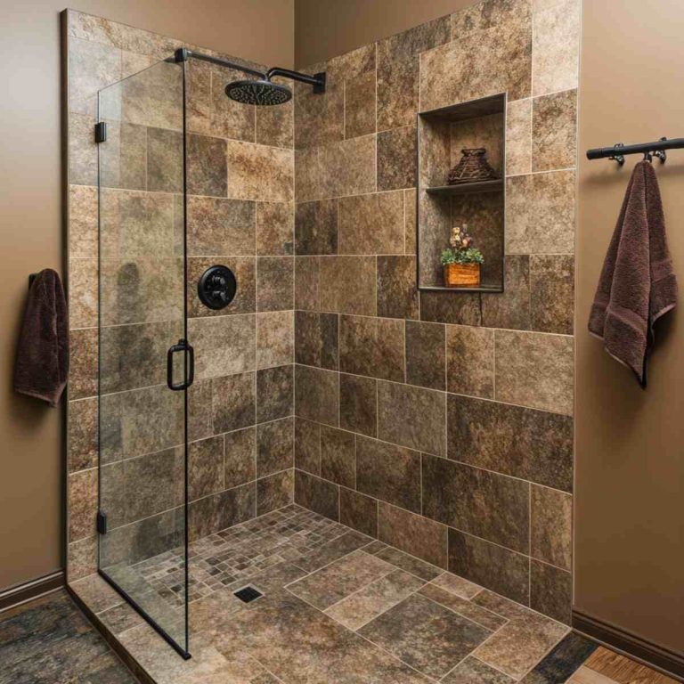 23 Rustic Walk In Shower Ideas for a Stylish Bathroom Makeover