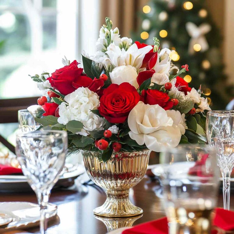 21 Christmas Dining Table Centerpiece Ideas to Spark Holiday Joy