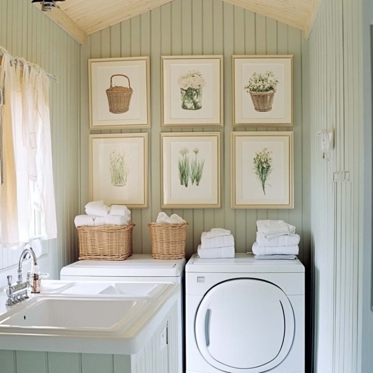 21 Inspiring Laundry Room Wall Decor Ideas