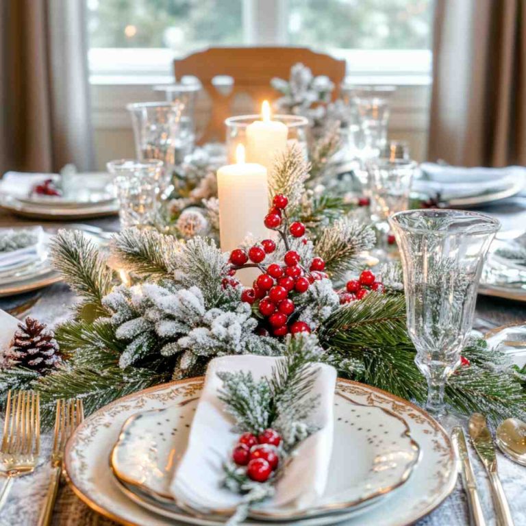 20 Stunning Christmas Table Settings Ideas to Wow Your Guests