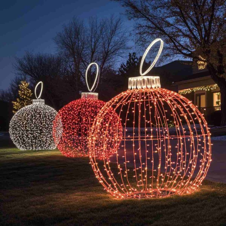 25 Creative Outdoor Christmas Lights Ideas for a Festive Glow!