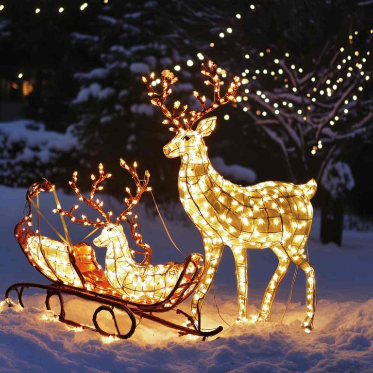25 Creative Outdoor Christmas Lights Ideas for a Festive Glow!